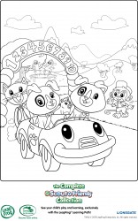 Leapfrog Printable Coloring Page - Mama Likes This
