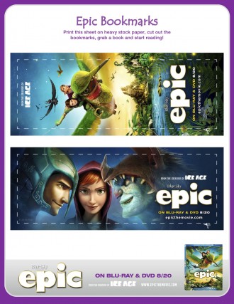 Epic Movie Printable Bookmarks - Mama Likes This