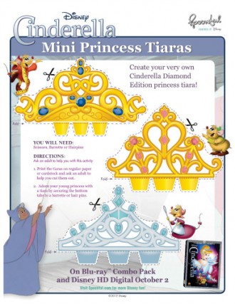 Printable Disney Princess Tiaras - Mama Likes This