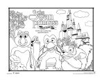 The Swan Princess A Royal Family Tale Printable Coloring Page - Mama ...