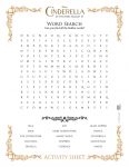 Disney Cinderella Free Printable Word Search - Mama Likes This