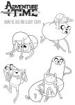 Free Adventure Time Coloring Page - Mama Likes This