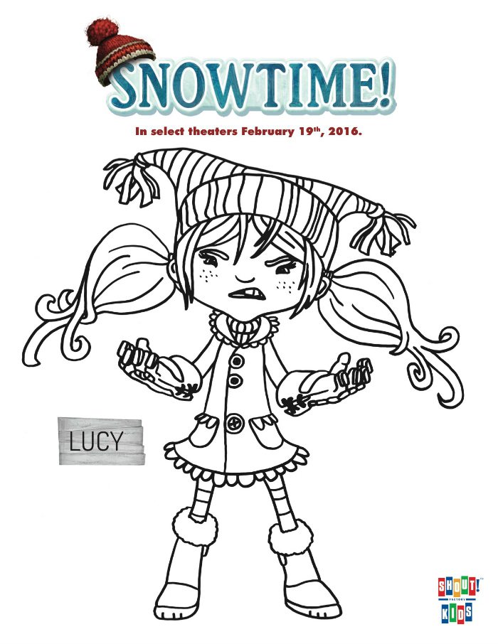 Coloring Lucy Movie