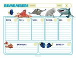 Free Finding Dory Calendar - Mama Likes This