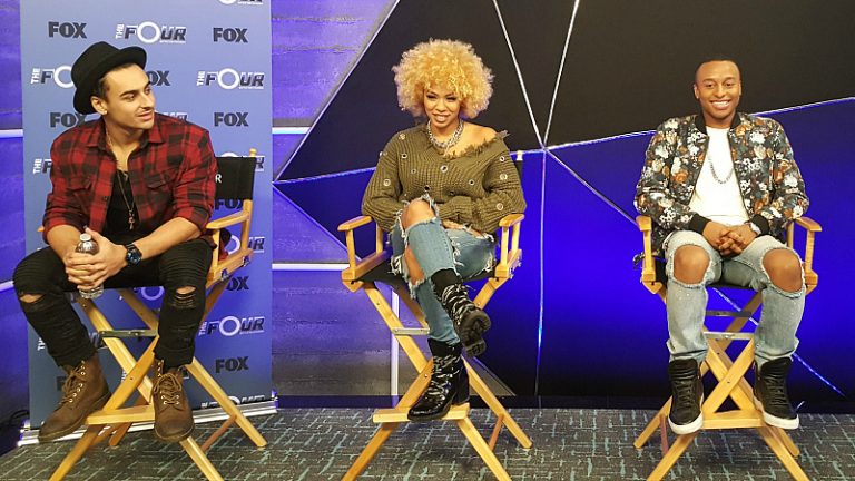 the four contestants fox music entertainment competition show series