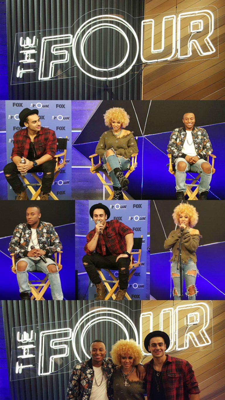 the four contestants fox music entertainment competition show series