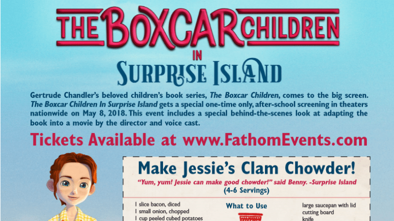 Boxcar Children Recipe - Jessie's Surprise Island Clam Chowder