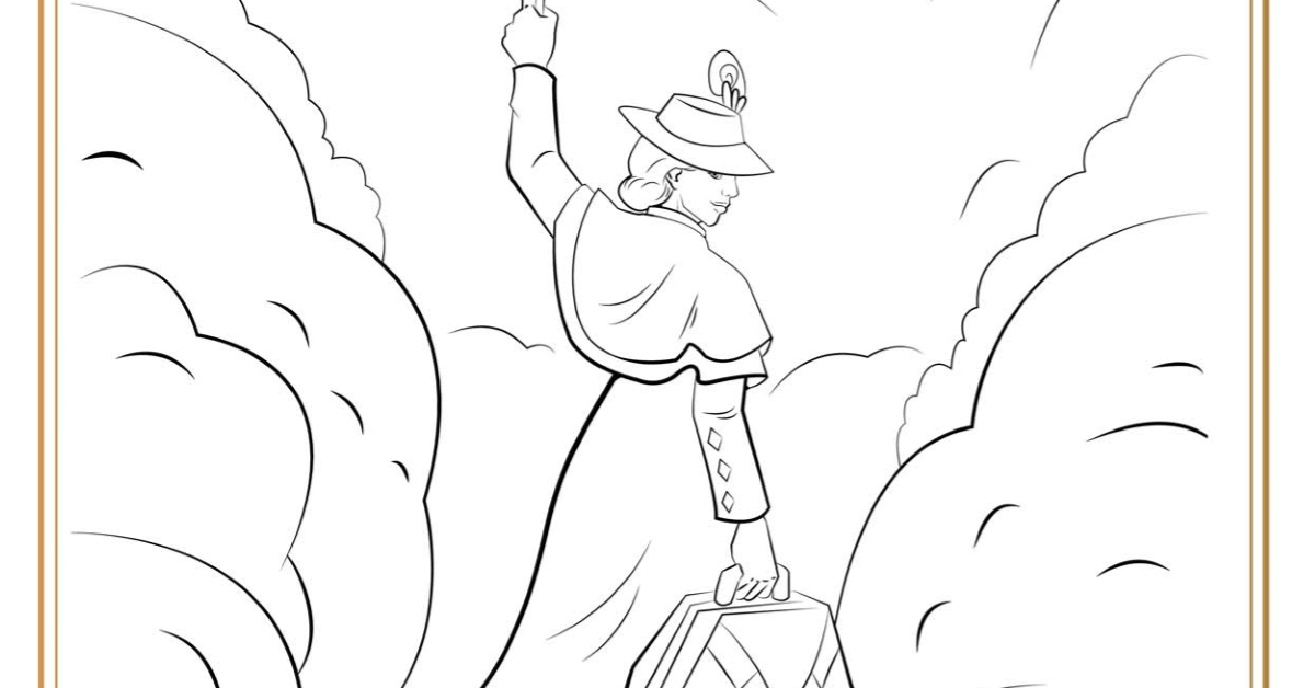 mary poppins coloring pages