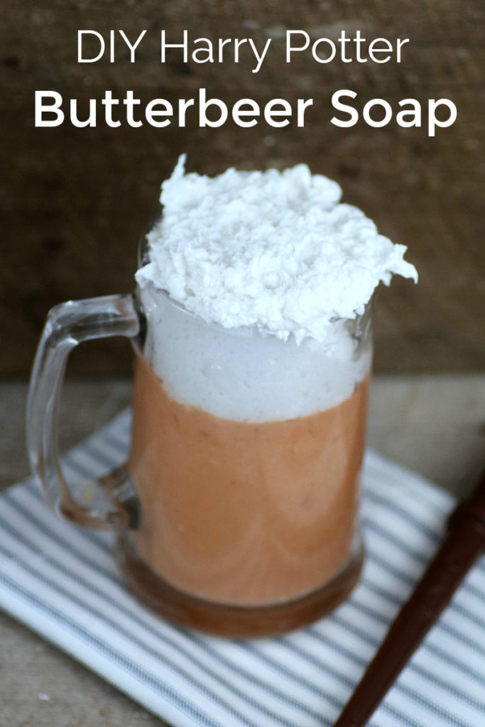 Harry Potter Butterbeer Soap Craft Tutorial - Mama Likes This