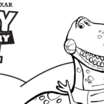 Free Printable Toy Story Duke Caboom Coloring Page | Mama Likes This