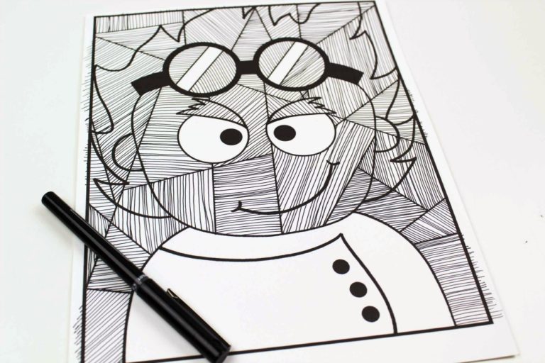 Free Printable Mad Scientist Craft - Mama Likes This