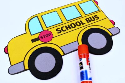 Free Printable School Bus Craft - Mama Likes This
