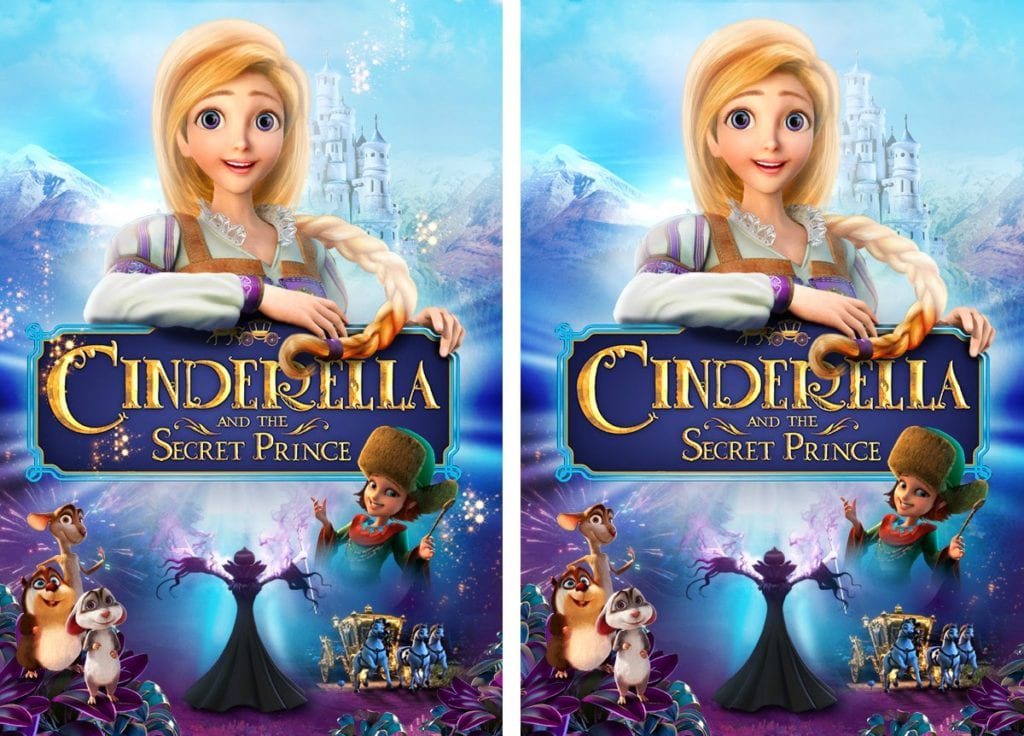 Printable Cinderella Spot The Difference Activity Page - Mama Likes This