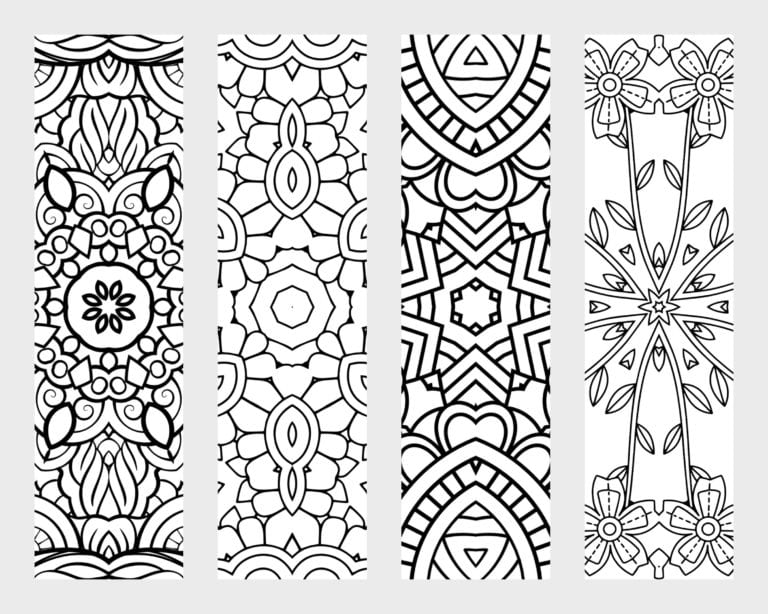 Free Printable Bookmarks To Color - Mama Likes This