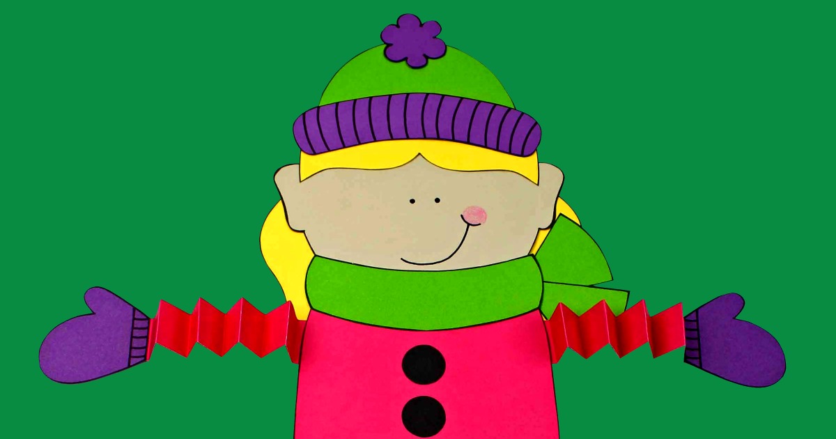 Free Printable Ice Skater Girl Craft - Mama Likes This