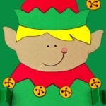 Free Printable Elf Girl Craft for Christmas | Mama Likes This