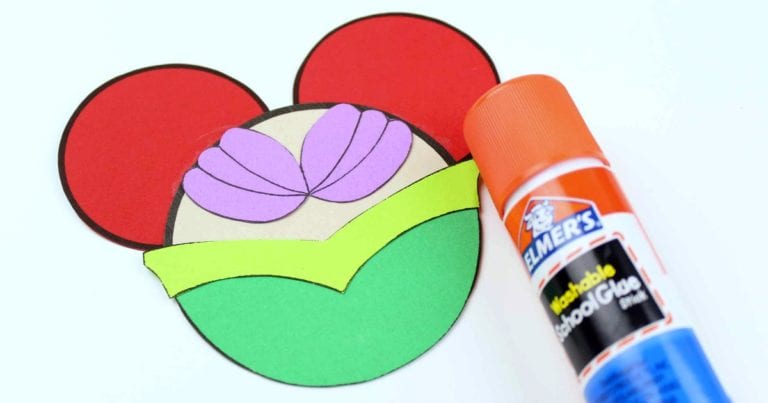 Little Mermaid Ariel Ornament Craft - Mama Likes This