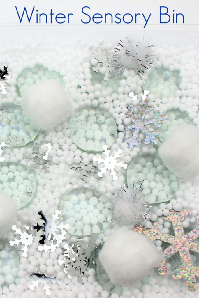 DIY Winter Sensory Bin Activity for Your Kids - Mama Likes This