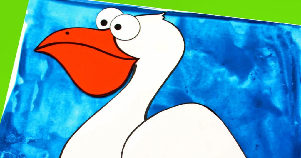 Free Printable Pelican Paper Craft for Kids - Mama Likes This