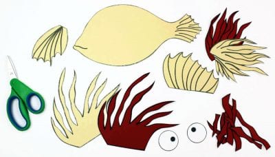 Free Printable Paper Lionfish Craft - Mama Likes This