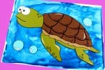 Sea Turtle Craft with Free Template - Mama Likes This