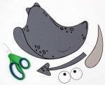 Stingray Craft with Free Template - Mama Likes This