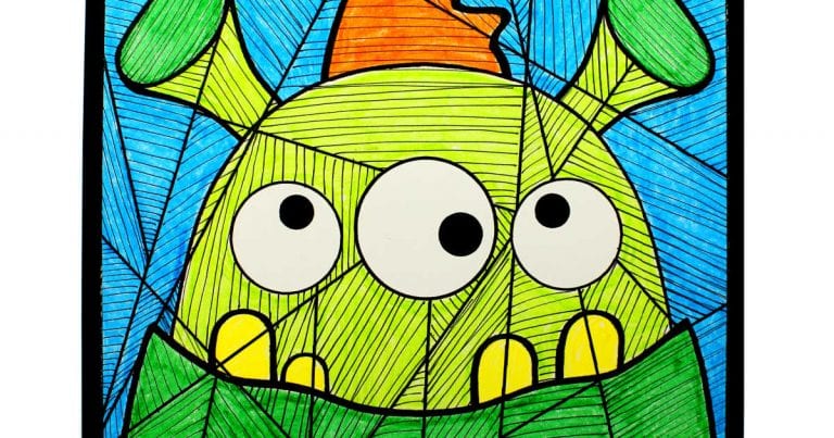 Free Printable Alien Craft for Kids - Mama Likes This