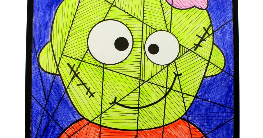 Halloween Zombie Craft for Kids - Mama Likes This