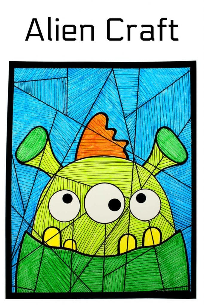 Free Printable Alien Craft for Kids - Mama Likes This