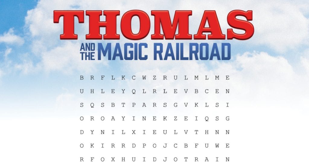 Free Printable Thomas Word Search - Mama Likes This
