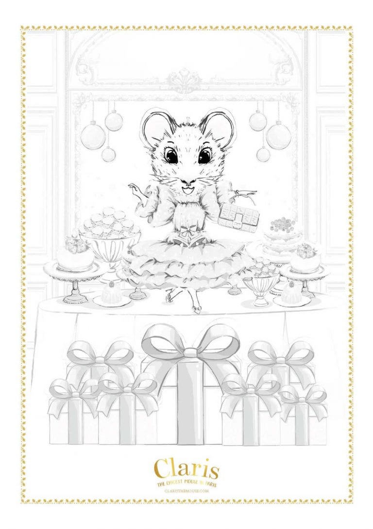 Free Printable Mouse Party Coloring Page - Mama Likes This
