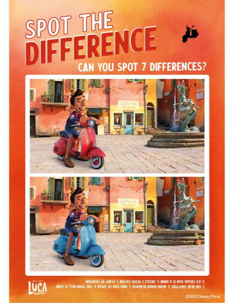 Free Printable Luca Activities Packet - Mama Likes This