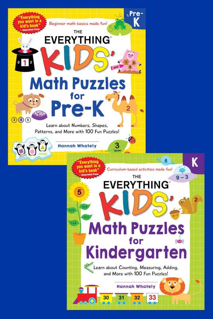 Math Puzzles Activity Books For Kids - Mama Likes This