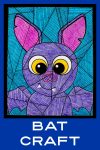 Halloween Bat Coloring Craft for Kids - Mama Likes This