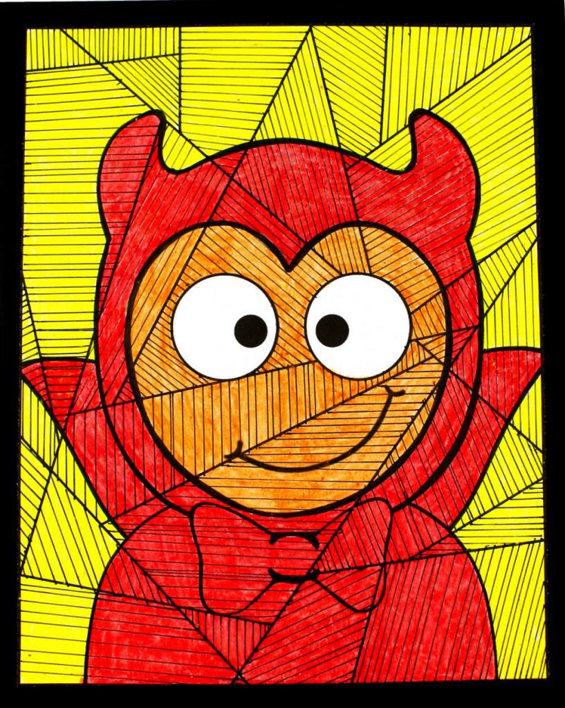 Halloween Devil Child Craft for Kids - Mama Likes This