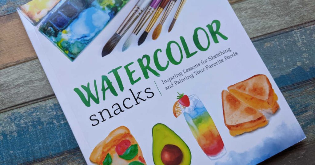 Watercolor Snacks - Sketching & Painting Food - Mama Likes This