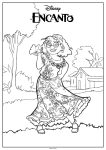 Free Download: Encanto Mirabel Coloring Page - Mama Likes This