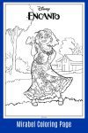 Free Download: Encanto Mirabel Coloring Page - Mama Likes This