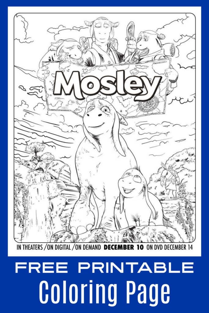 Free Download: Mosley Coloring Page - Mama Likes This