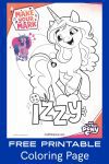 Free Printable My Little Pony Izzy Coloring Page - Mama Likes This