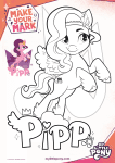 Free Printable My Little Pony Pipp Coloring Page - Mama Likes This