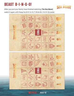 Free Printable Sea Beast Activity Packet - Mama Likes This