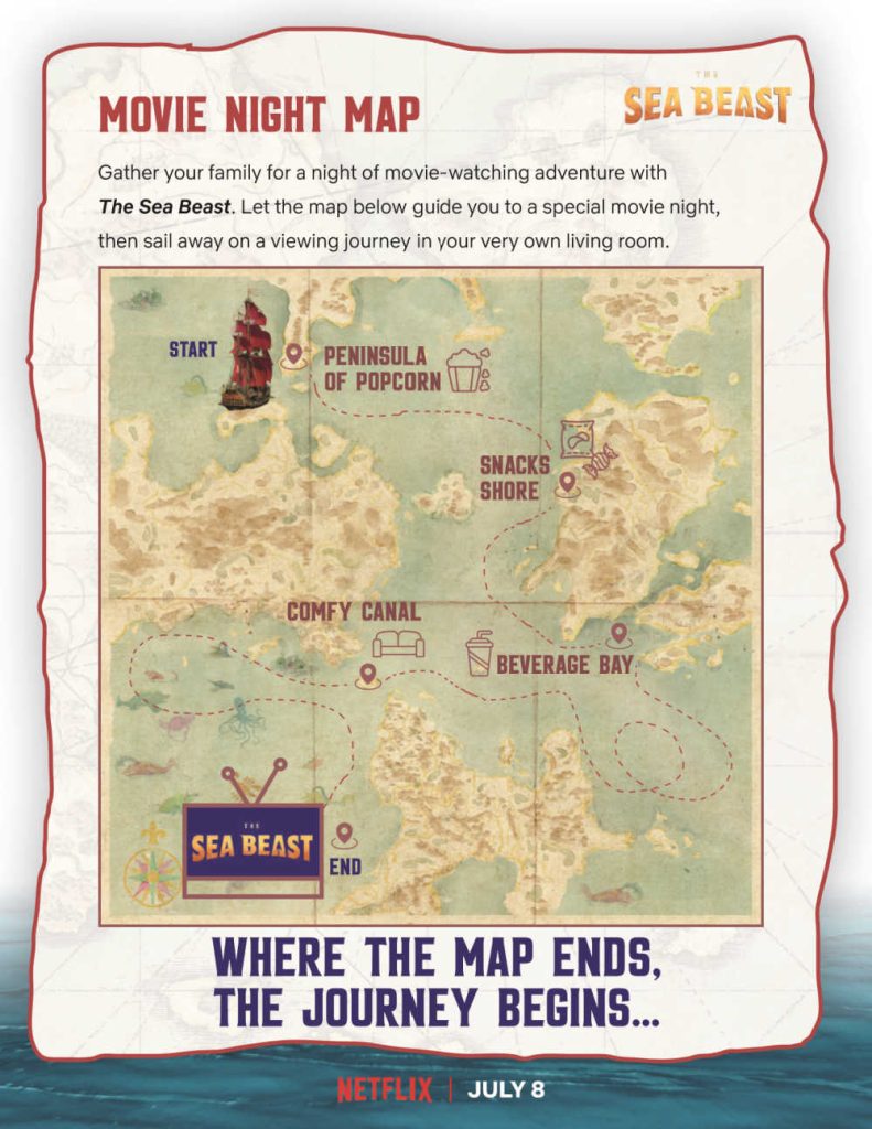 Free Printable Sea Beast Activity Packet - Mama Likes This