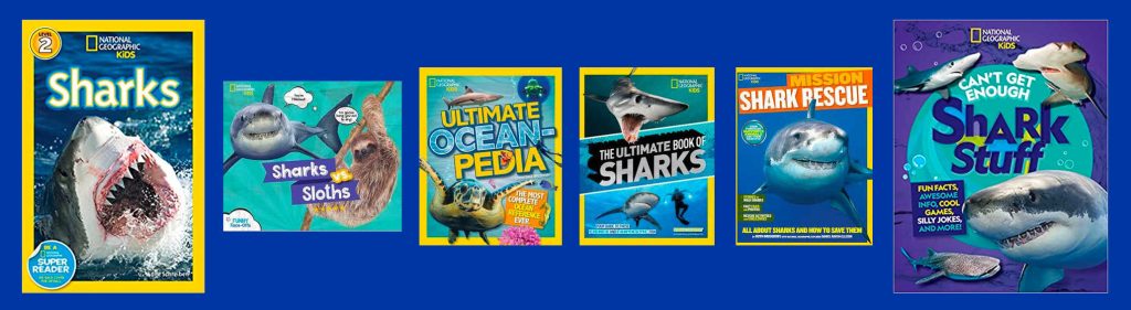 Shark Books for Kids from Nat Geo - Mama Likes This