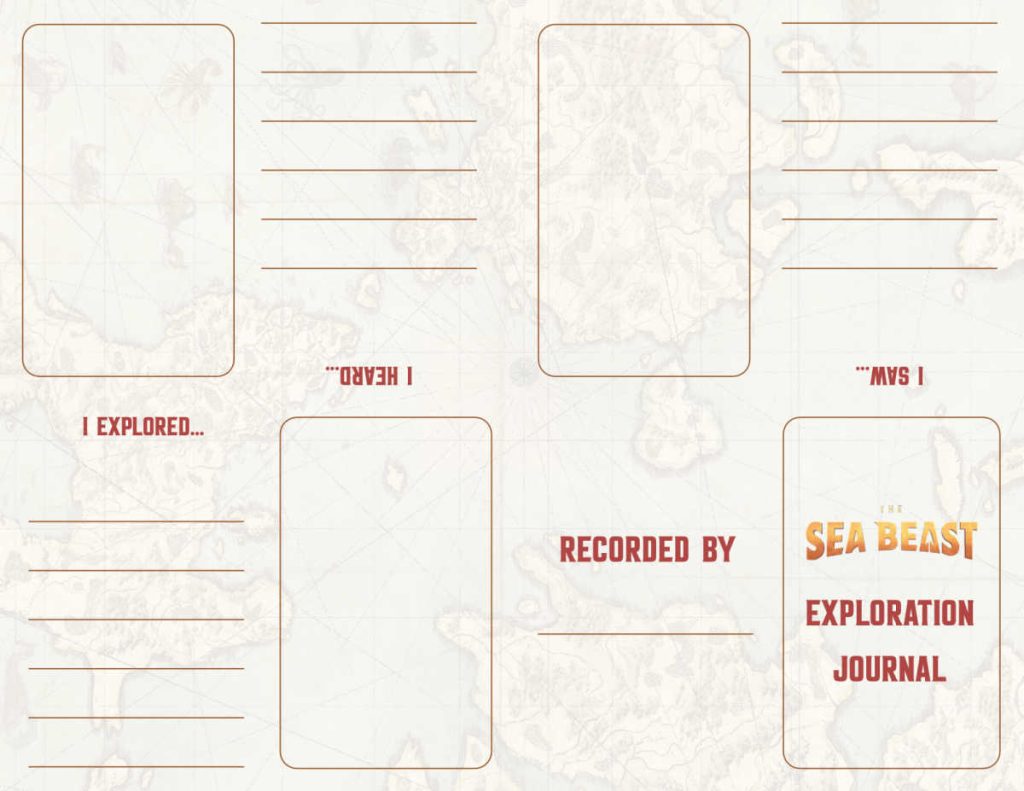 Free Printable Sea Beast Activity Packet - Mama Likes This