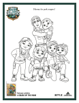 Spirit Rangers Family Coloring Page - Mama Likes This