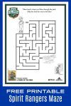 Free Printable Spirit Rangers Maze - Mama Likes This