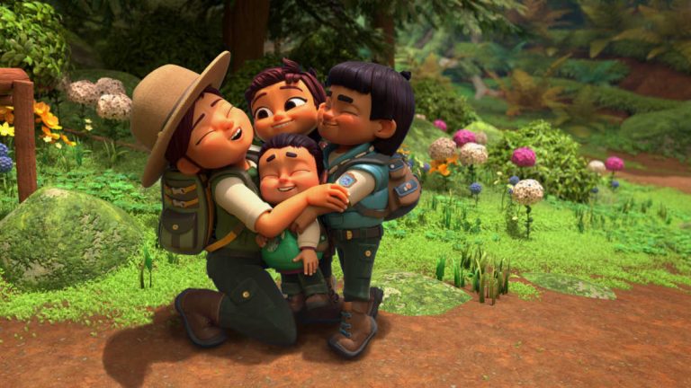 Spirit Rangers Family Coloring Page - Mama Likes This