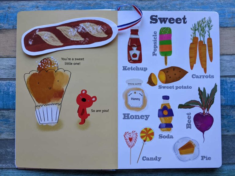 Mr. Bear's World of Food Book for Kids - Mama Likes This