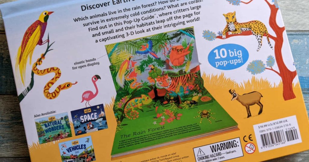 Animal Pop Up Book for Children - Mama Likes This